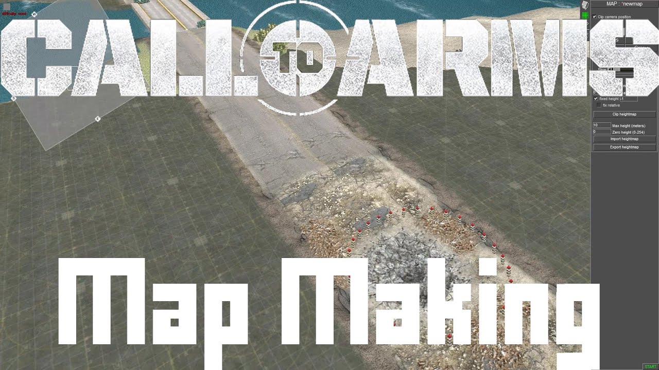 Call to Arms Editor | Noob at this (Map Making Part 1) - YouTube