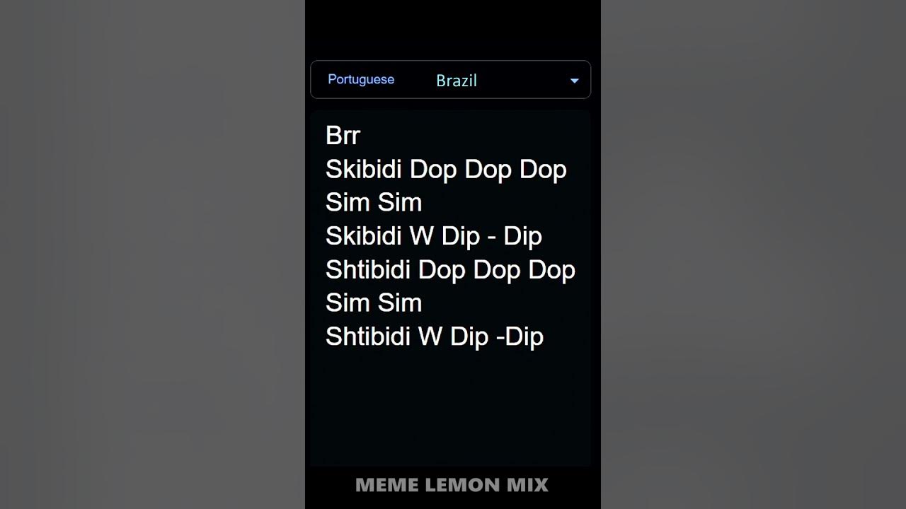 Skibidi Toilet Song in different languages 4 - YouTube