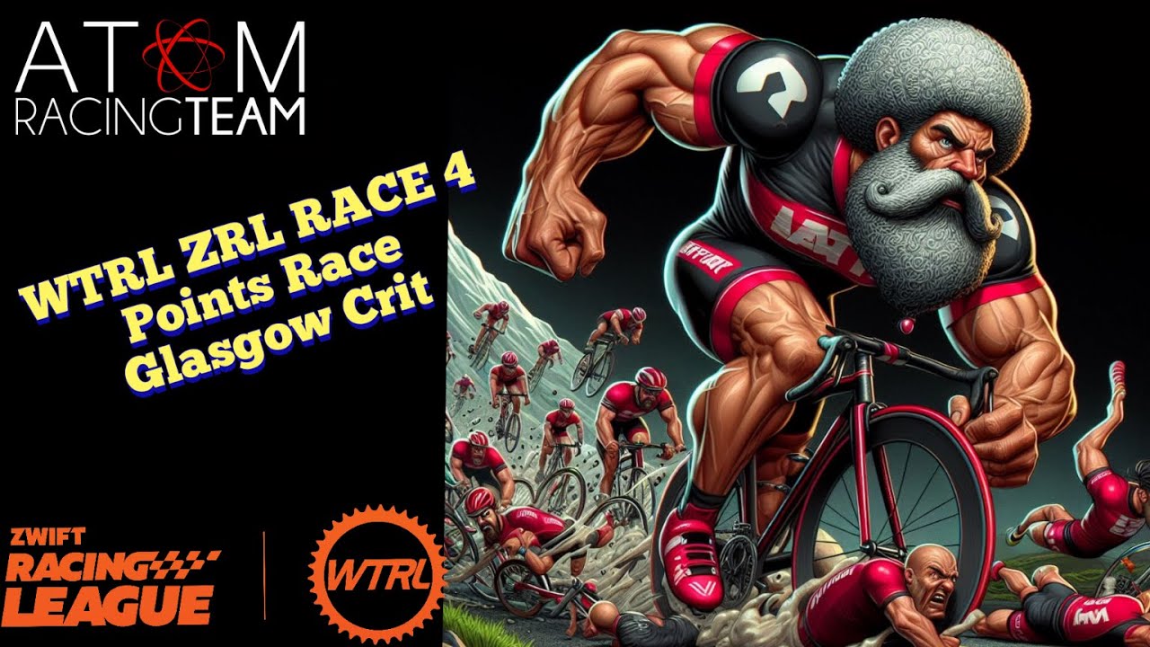 ZRL Race 4 - Glasgow Crit - B1 Dev - Navy - Points Race - YouTube