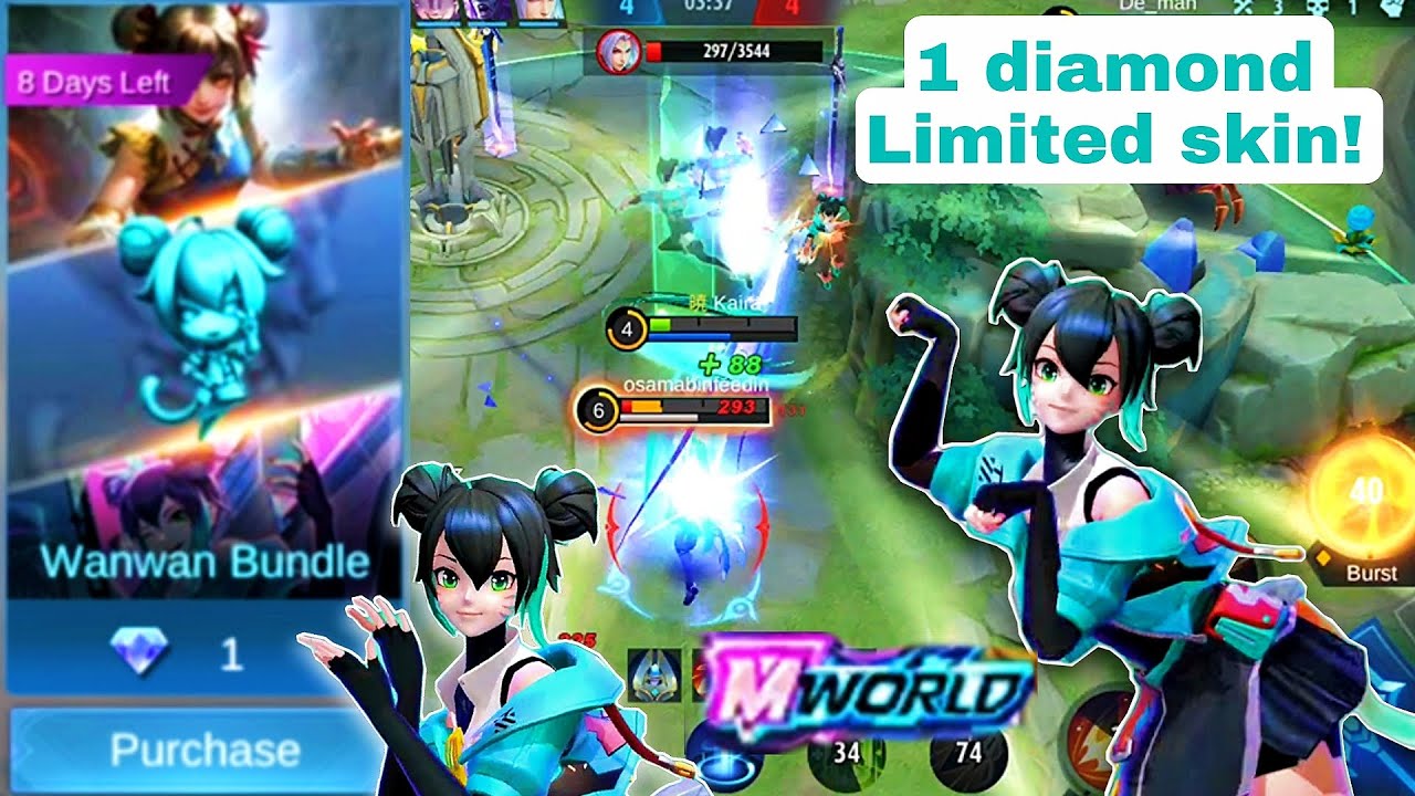 Free M-World Wanwan Gameplay!😻+ Dancing action emote ️ - YouTube