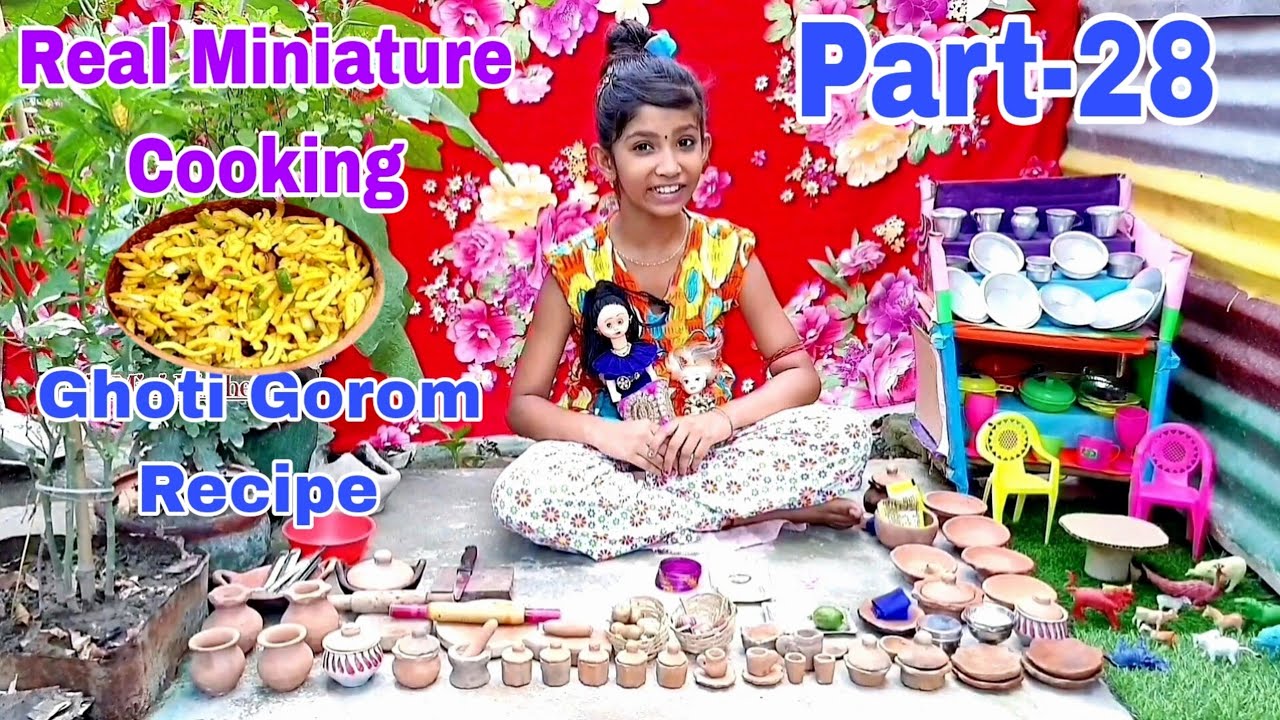 Miniature Ghoti Gorom/Ghoti Gorom Recipe/Street Food/How To Make Ghoti Gorom/Ghoti Gorom Hindi ...