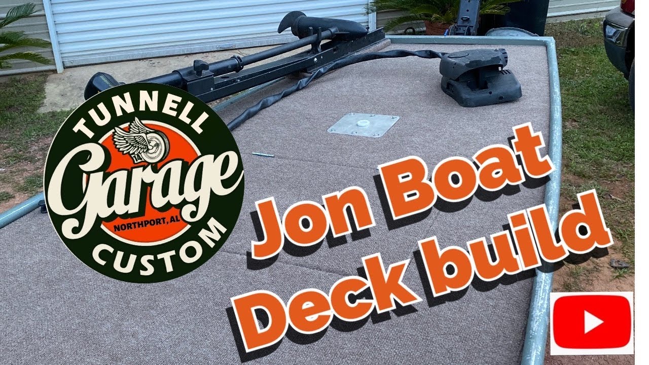Jon Boat fishing Deck - how to make a fish deck for your aluminum boat ...