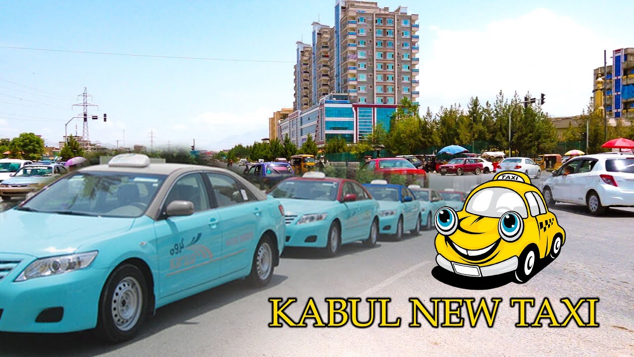 New look of Kabul city New color of taxi cars | د کابل ښار نوې بڼه د ...