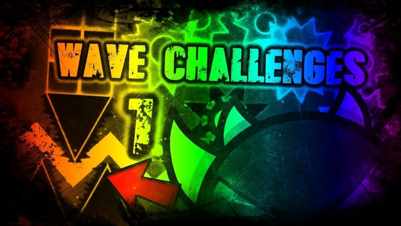 Insane Wave Challenge Geometry Dash! - YouTube