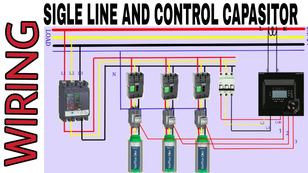How to wire regulator capacitor bank - YouTube