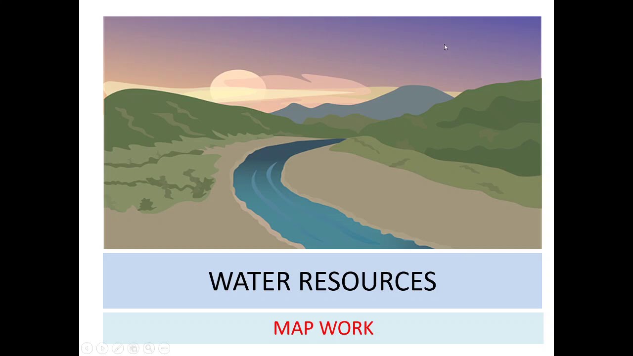 WATER RESOURCES MAP WORK - YouTube