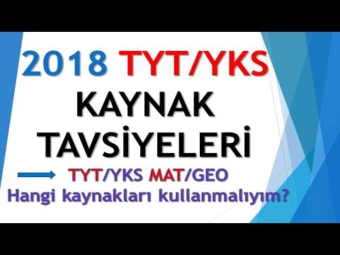 YKS TYT Matematik Geometri KİTAP Tavsiyesi - YGS Hangi Kaynakları Kullanmalıyım?