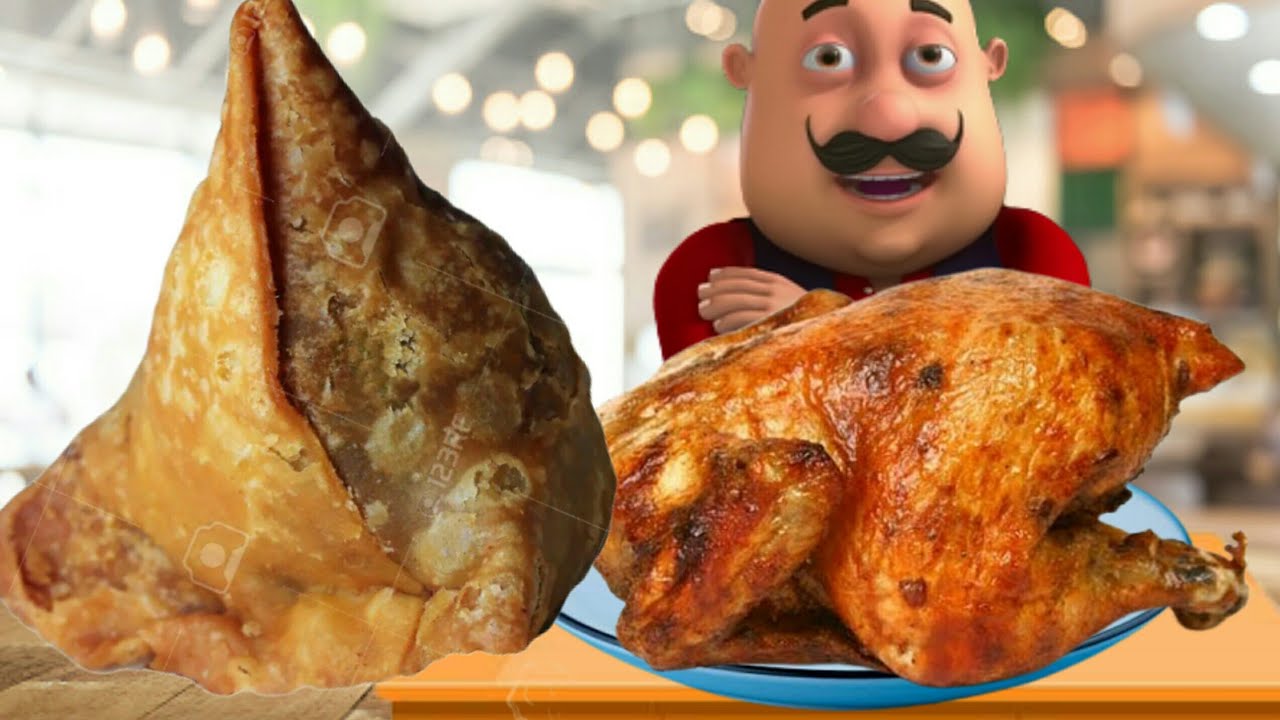 motu patlu | मोटू पतलू | motu eating leg piece | How to play Patlu ...