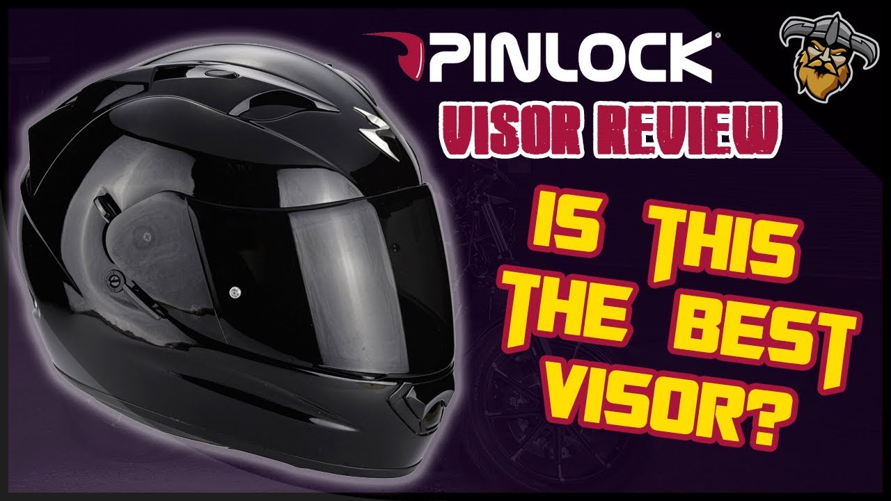 PINLOCK Anti Fog Visor REVIEW - Harley Iron 883 - Motorcycle Helmet ...