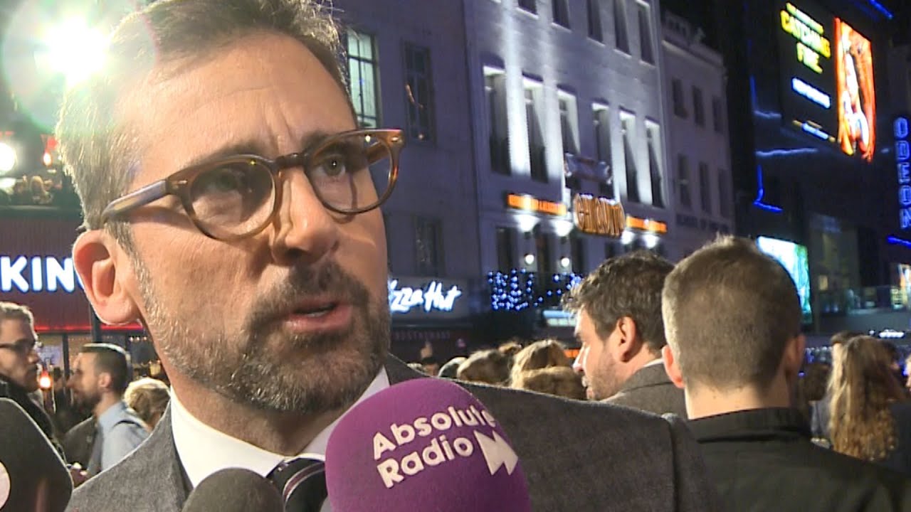 Steve Carell (Brick Tamland) Anchorman 2 London Premiere Interview ...