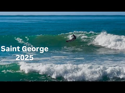 Saint George Point Break Surf - April 2025 - YouTube