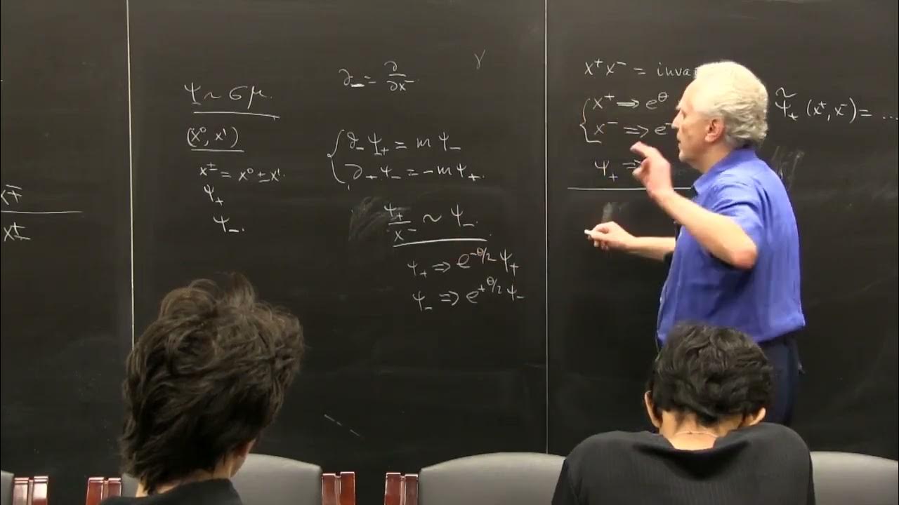 Lecture 4 of Polyakov's Course on String Theory - YouTube