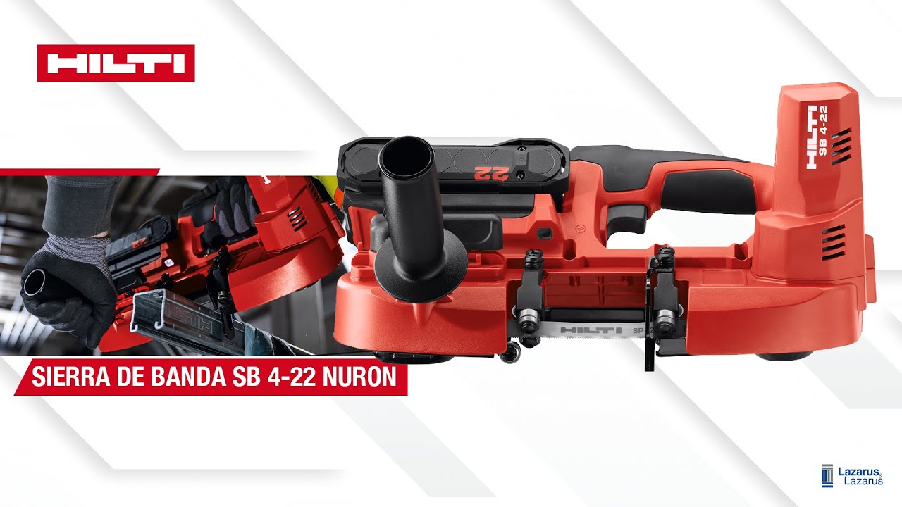Te presentamos la Sierra de Banda SB 4-22 NURON | HILTI - YouTube