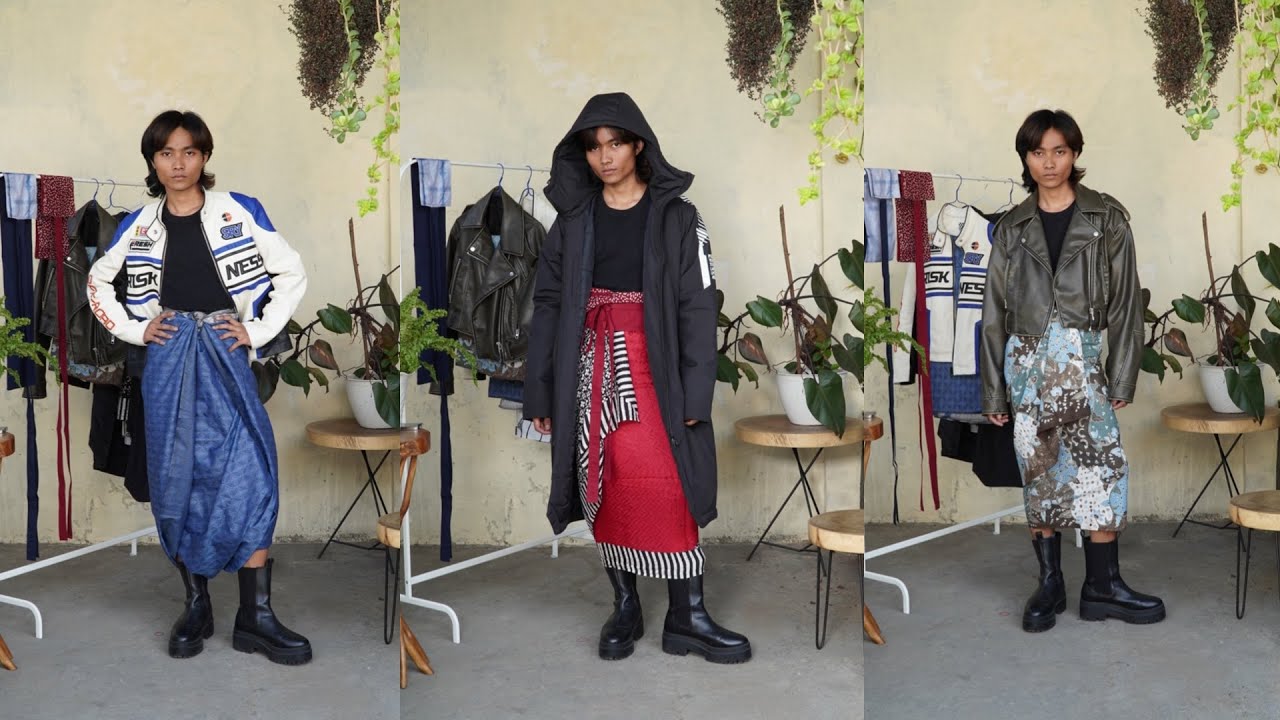 Street style with Kain Batik (how to style with kain batik streetwear ...