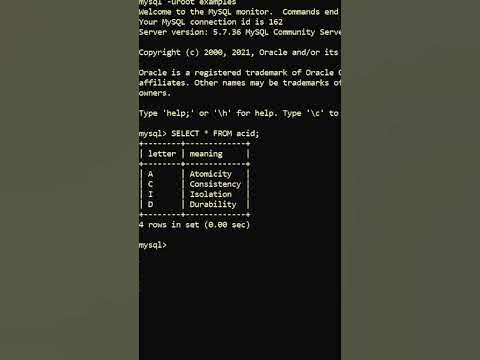 SQL for Beginners: ACID Database Properties Explained! - YouTube