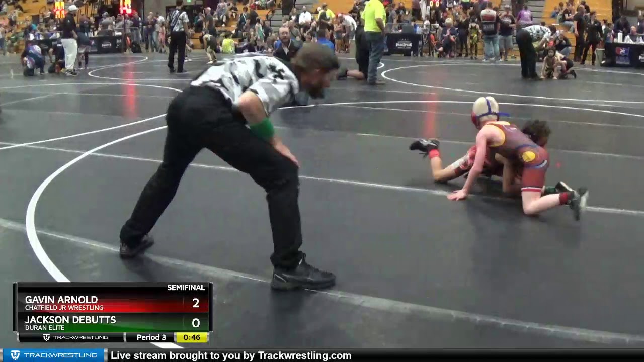 Bantam 70 Gavin Arnold Chatfield Jr Wrestling Vs Jackson Debutts Duran ...