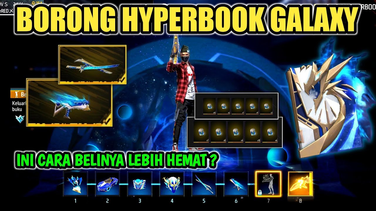 LEBIH HEMAT‼️CARA BUKA HYPERBOOK GALAXY | BUKA HYPERBOOK GALAXY FF ...