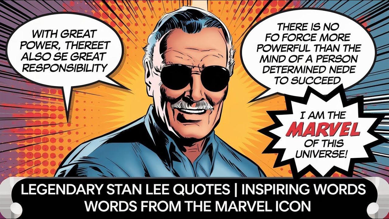 "Legendary Stan Lee Quotes | Inspiring Words from the Marvel Icon"||US ...