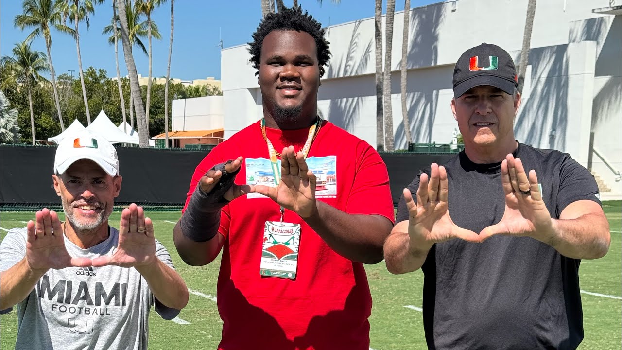 Journey 2 D1 | Micah Champ Smith visits University of Miami - YouTube
