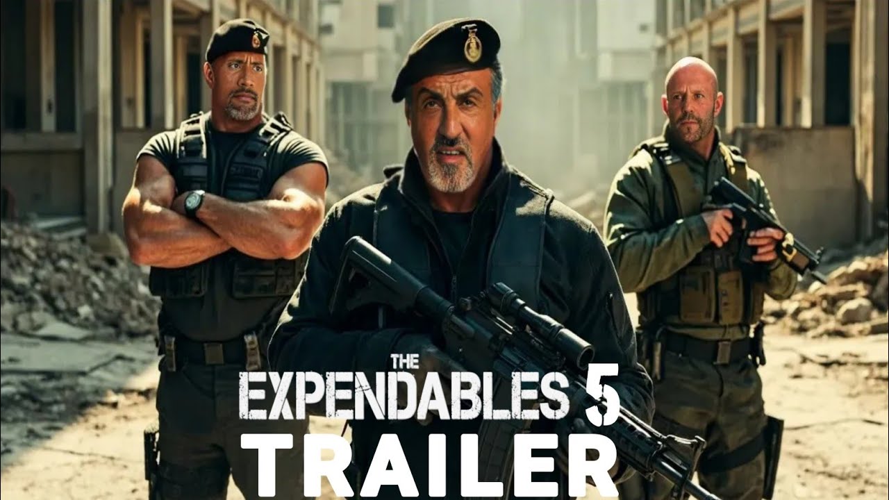 The Expendables 5 – First Trailer (2025) – Sylvester Stallon, Dwayne ...