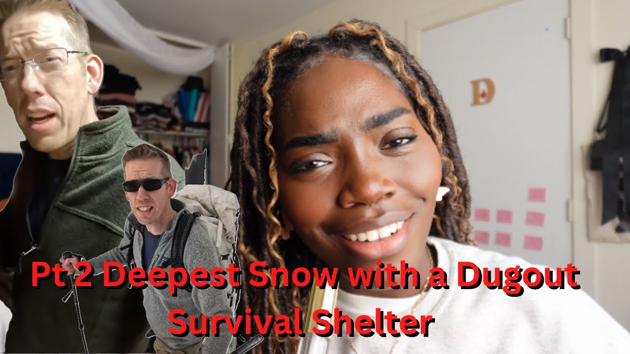 Outdoor Boys Pt 2 | "Camping in Alaska's Deepest Snow with a Dugout ...