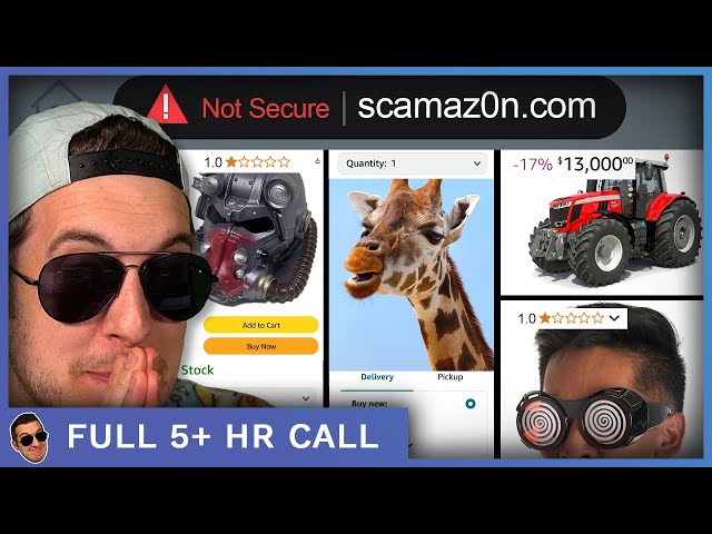 Kitboga - Live Improv Scam Prank Calls