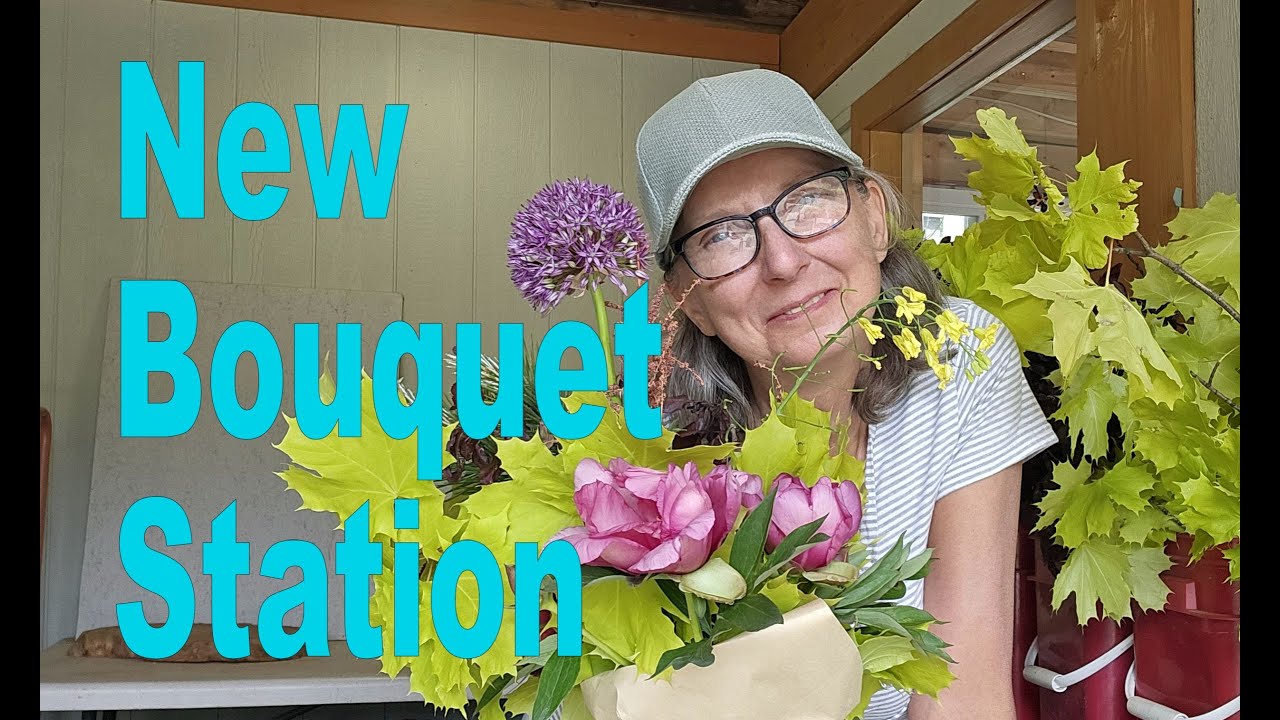 New Layout for my Bouquet Making Station and I Changed it Just for You ...