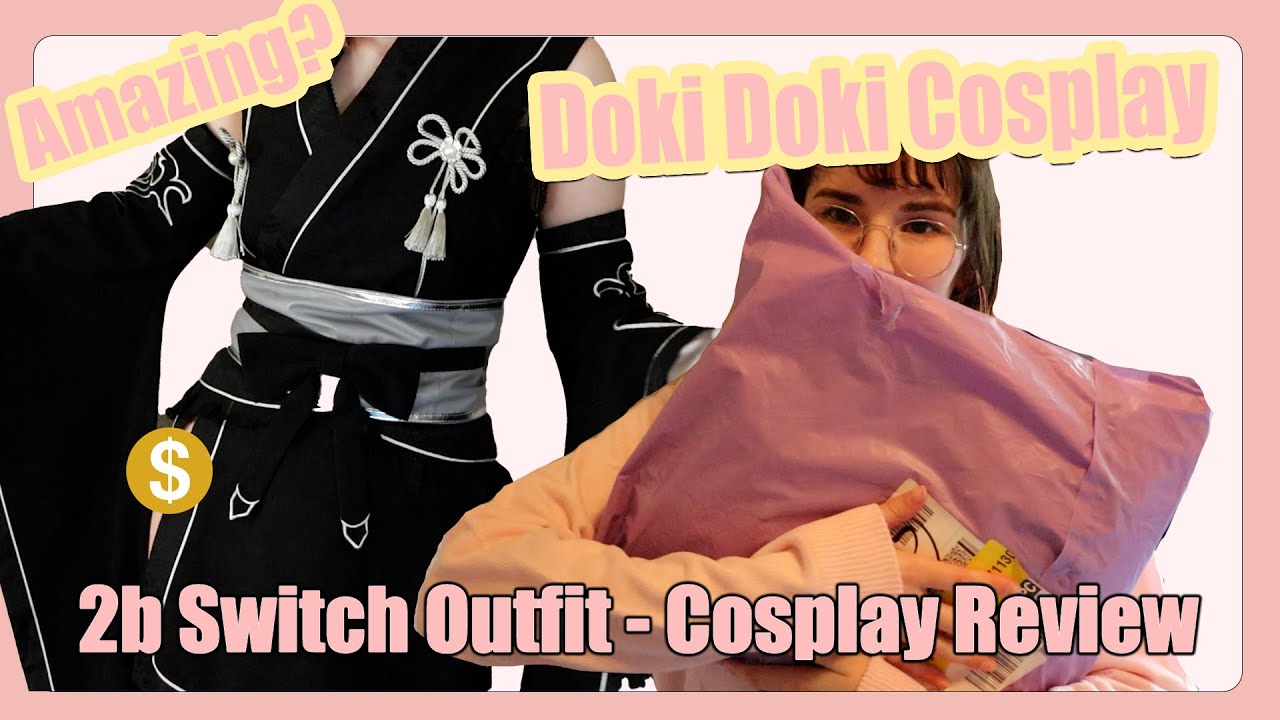 (DokiDoki) Nier Automata 2B Switch Outfit - Cosplay Review - YouTube