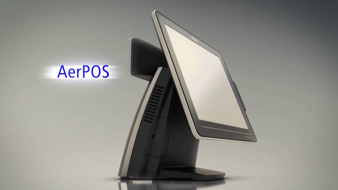 FEC AP-3615 POS Touch Screen Terminal - YouTube