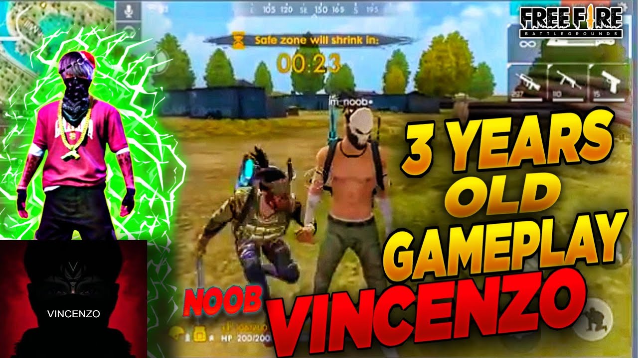 VINCENZO 3YEAR OLD Gameplay || Older Gameplay of Vincenzo Garena Free ...