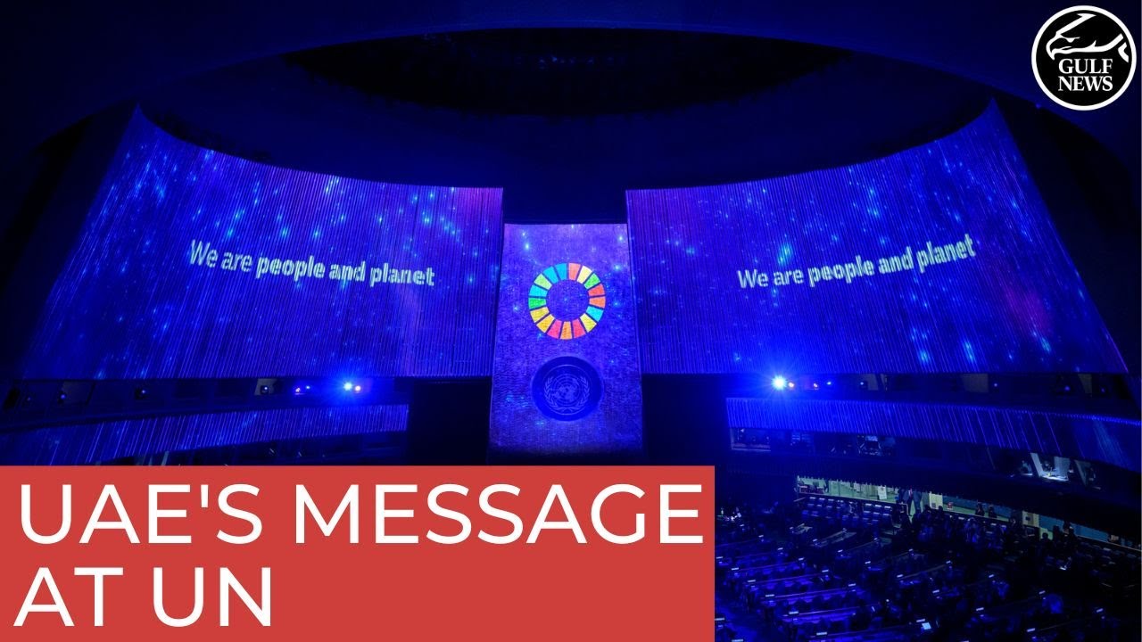 UAE’s sustainability message shown through immersive projection dazzles ...