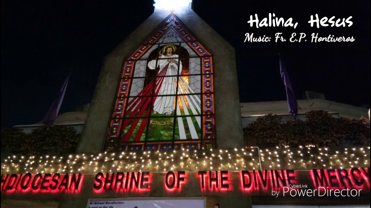 Halina, Hesus (E.P. Hontiveros)-Instrumental w/ Lyrics - YouTube