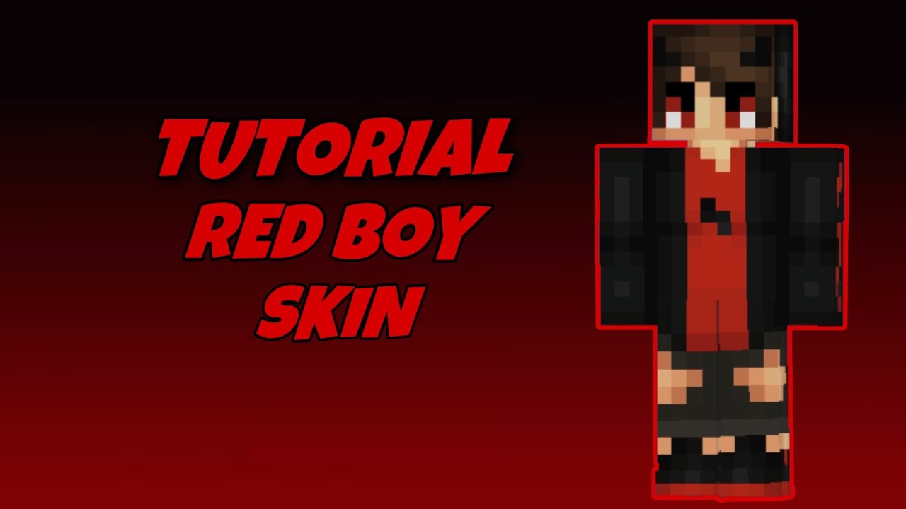 Tutorial: Red Boy Skin (Pixel Gun) 🔴 - YouTube