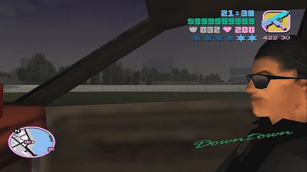 GTA VCPD Cheetah Chase and Escape - YouTube