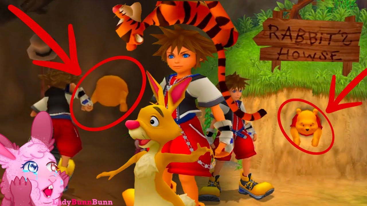 😱 WHAT ARE YOU DOING STEP POOH?!?!? 😱 Kingdom Hearts 1 Part 5 👑 - YouTube