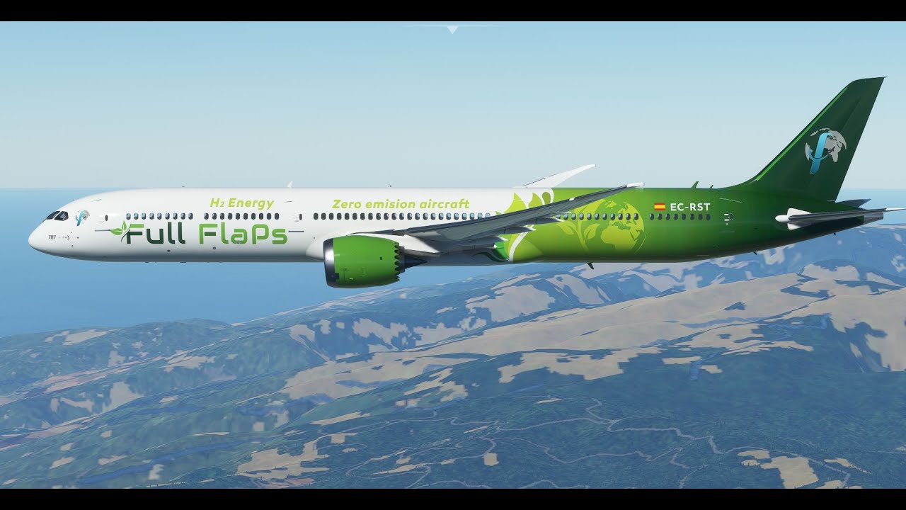 Repaint 787 Asobo (Fictional) virtual Airline Full Flaps - Microsoft ...