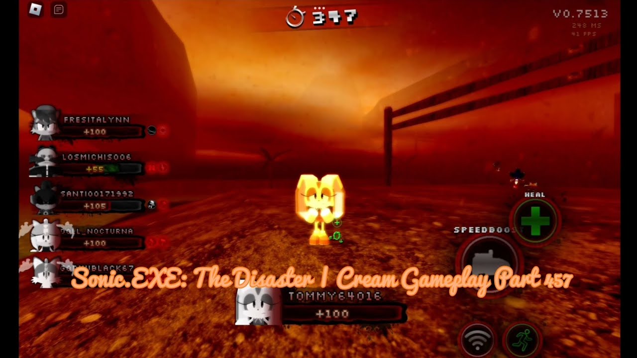 Sonic.EXE: The Disaster | Cream Gameplay Part 457 - YouTube