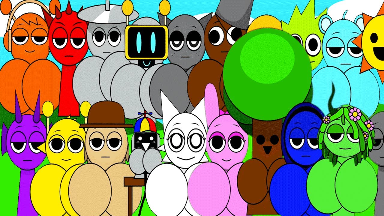 Incredibox sprunki gyat But ALL Characters Together New Mod - YouTube