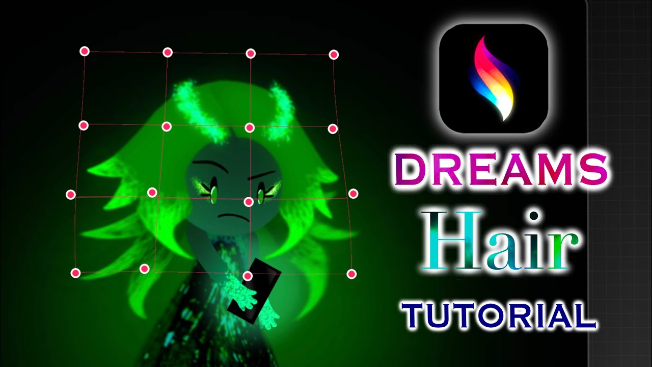 Procreate Dreams Tutorial! | How to do HAIR Animation - YouTube