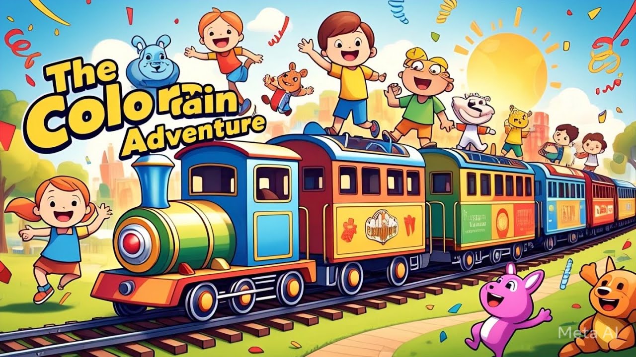 Ride the Color Train! 🚂🌈 - YouTube