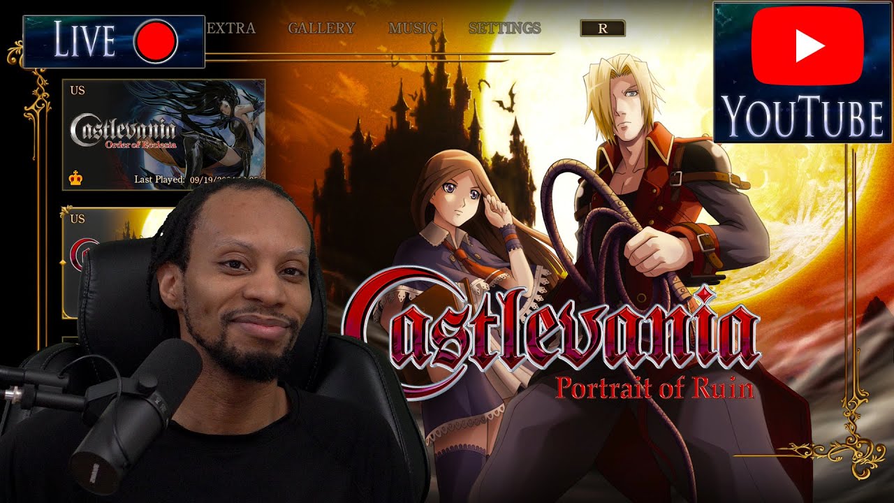Castlevania Portrait of Ruin Day 1 - YouTube