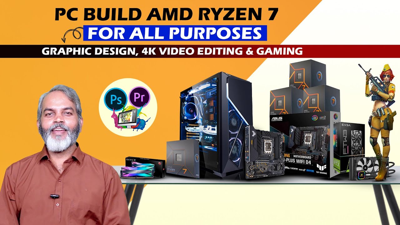 सभी काम के लिए बेहतरीन PC | Best PC for All Purpose | PC Build With AMD ...