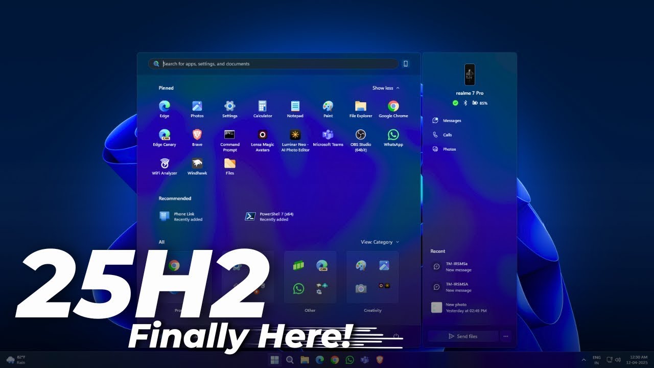 Windows 11 25H2 Update 🔥 Top 10 New Features You Must Use in 2025 ...