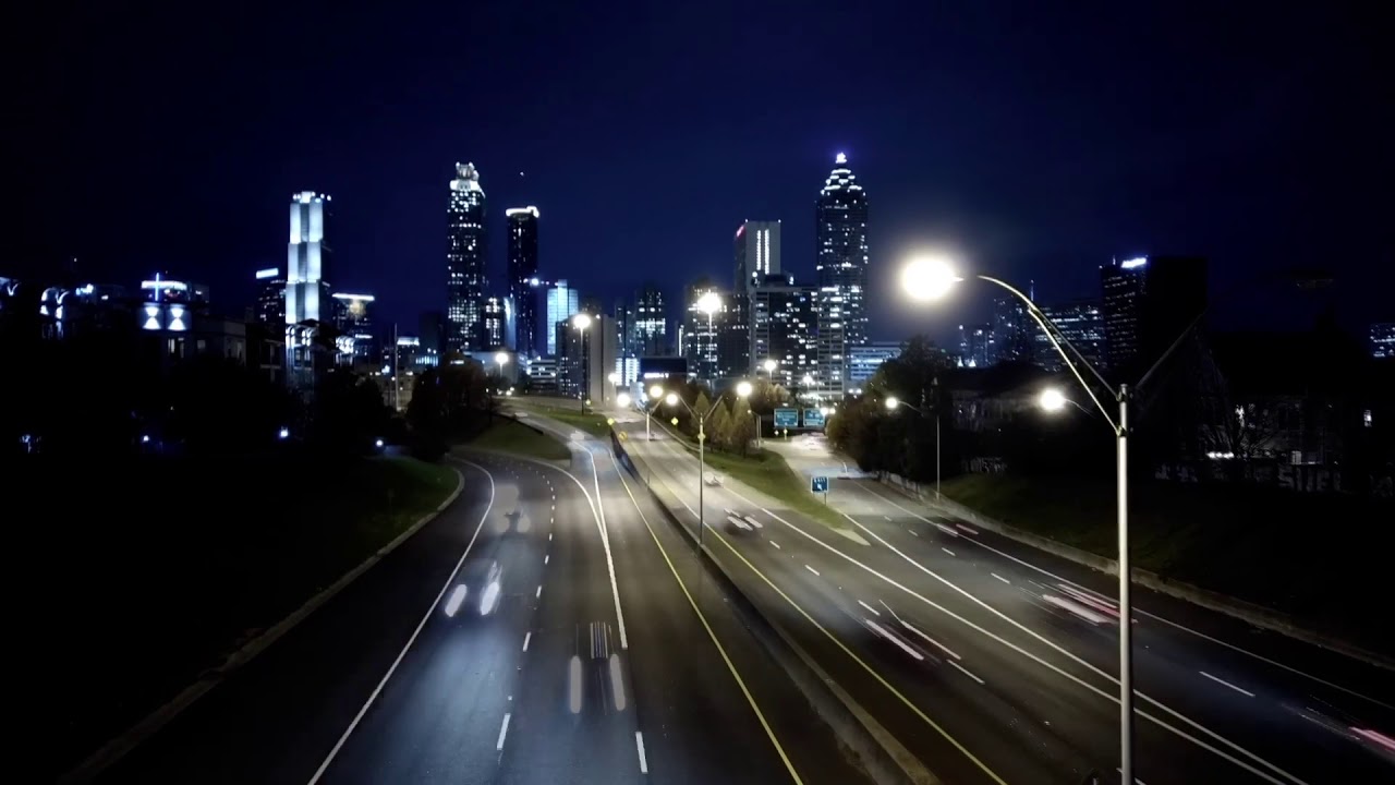 Casually Cool night on Jackson Street Bridge in Atlanta - YouTube