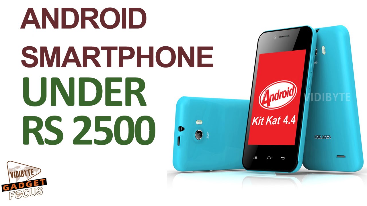 4 Cheap and Best Android Smartphone Under Rs.2500 - YouTube