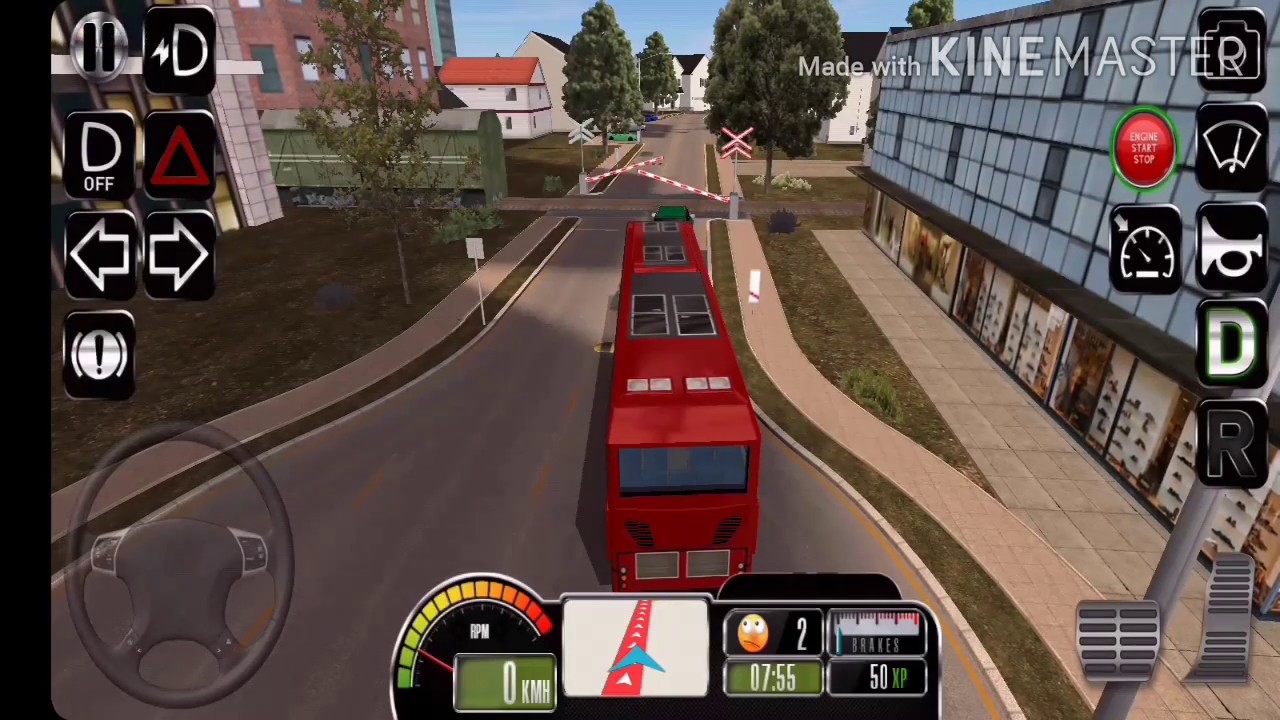Bus simulator original real driving game android mobile iOS gameplay ...