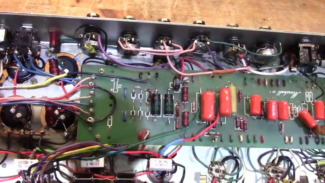 1976 Marshall Super Lead Restoration Part One - YouTube