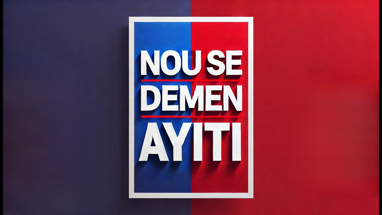 Nou Se Demen Ayiti – Timoun Ayiti K ap Chante Pou Yon Demen Miyò! - YouTube