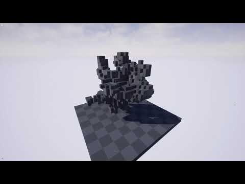 Voxel explosion study - YouTube