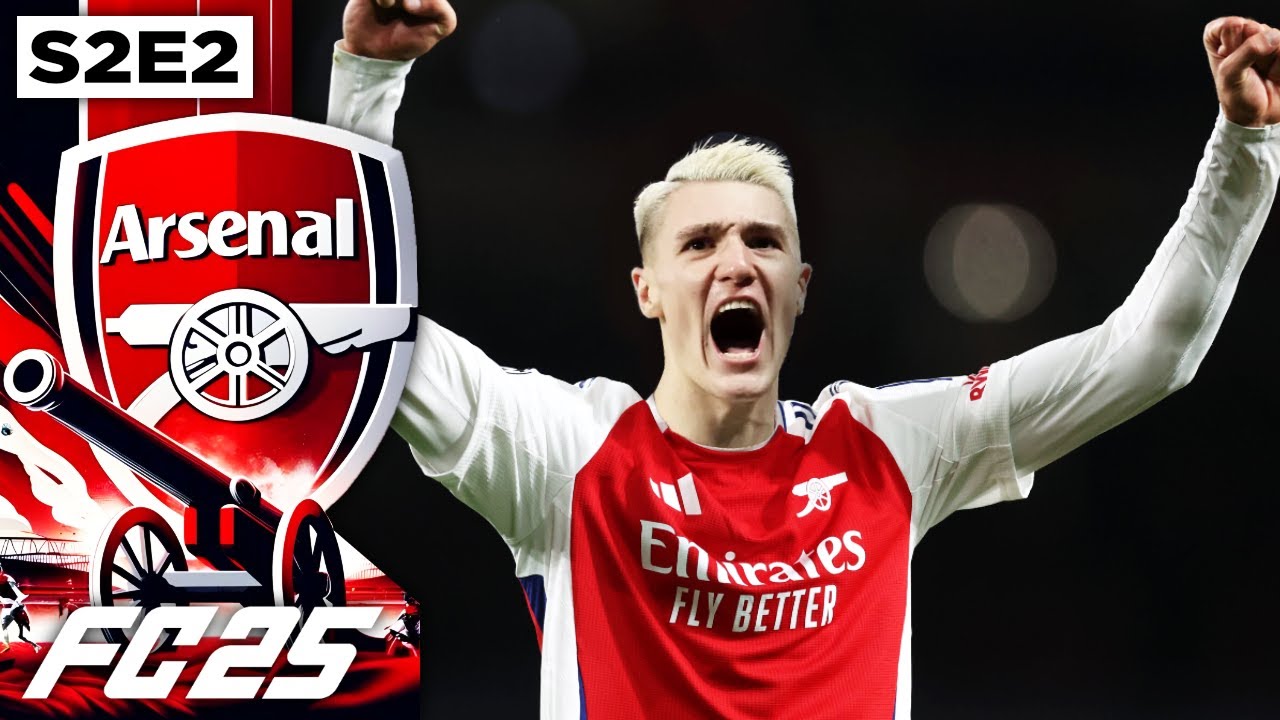 SESKO MAKES HIS DEBUT! | FC 25 Arsenal Career Mode S2E2 - YouTube